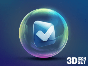 Skeuomorphic Lives! 35 Scrumptious 3D Icon - Creative Freedom Ltd